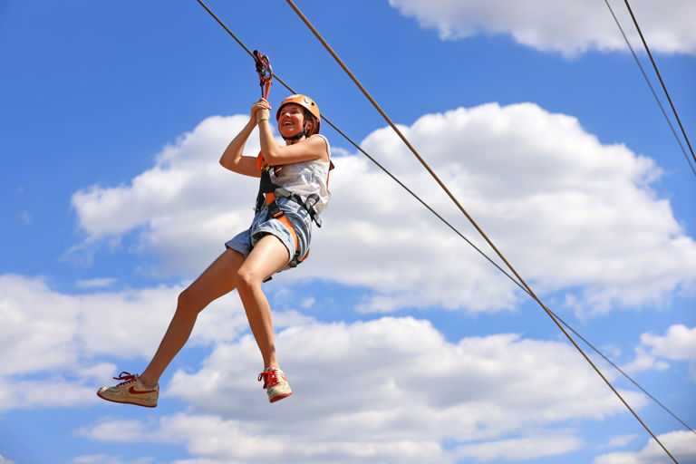 Zip Lining in Middlesex, Near London | Gripped